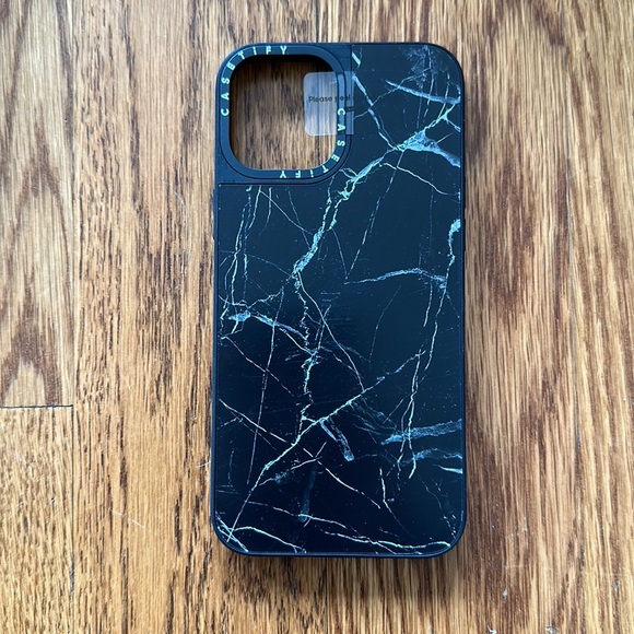 Casetify | Cell Phones & Accessories | New In Box Casetify Black Marble ...